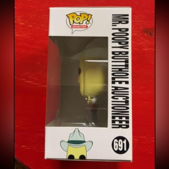 Funko | Toys | Funko Pop Mr Poopy Butthole Auctioneer Rick And Morty ...